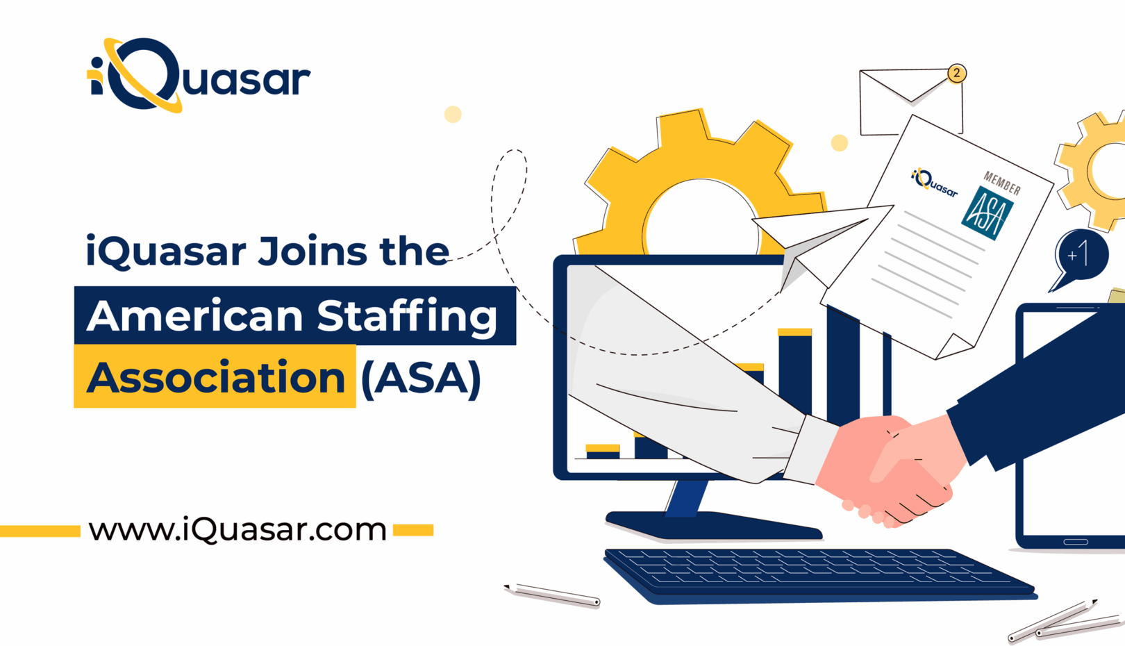 iQuasar Joins the American Staffing Association (ASA) - Staffing iQuasar